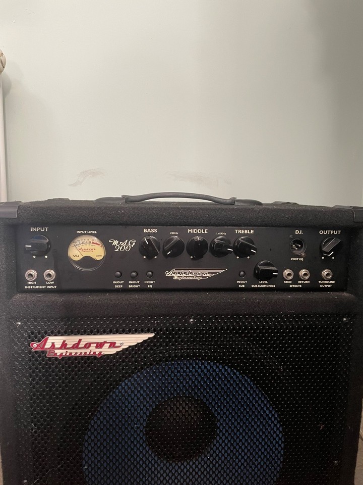 Ashdown MAG 200 Combo Bass Amplifier | eBay UK