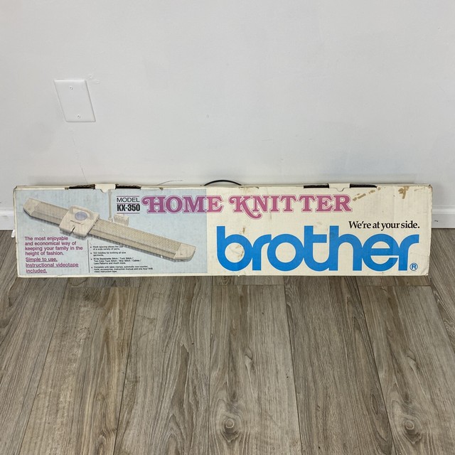 Vintage Brother KX350 Kx-350 Knitting Machine Home KNITTER for sale ...