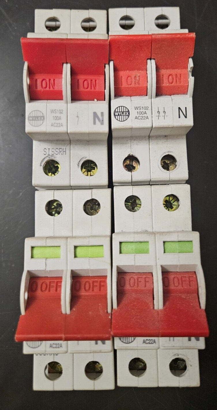 Wylex WS102 100A Main Switch Disconnector 100 Amp Isolator AC22A | eBay UK