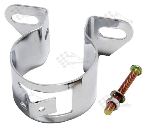 Chrome Ignition Coil Mounting Bracket - Fits Most Cylindrical Shaped ...