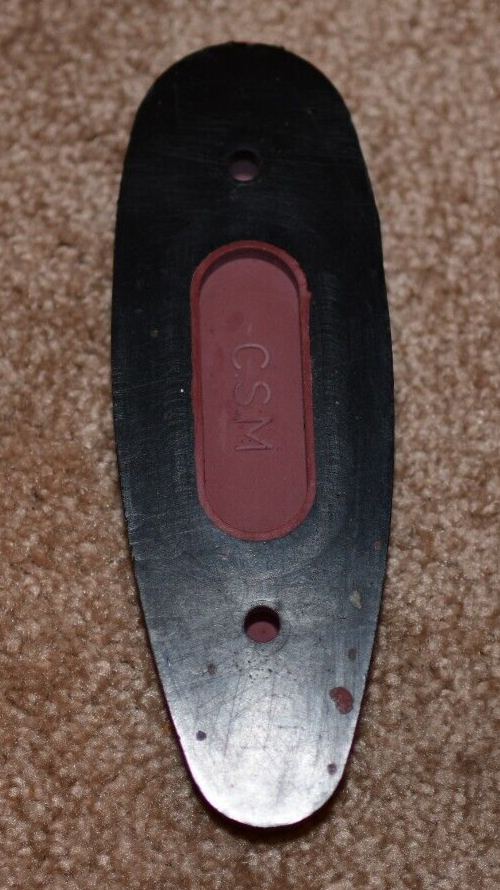 Galazan 1/2 " Red Rubber Rifle Pad Recoil Pad | eBay