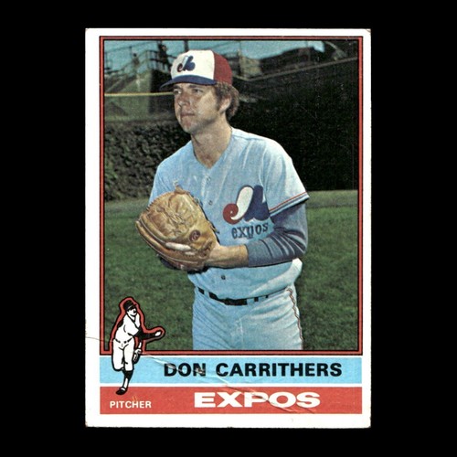 Don Carrithers 1976 Topps Montreal Expos #312 GM R304 | eBay