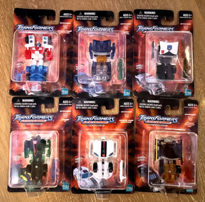 NEW SEALED TRANSFORMERS UNIVERSE SPY CHANGERS COMPLETE SET 2006 MISC ...