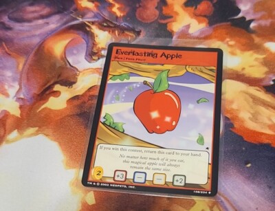NEOPETS EVERLASTING APPLE UNCOMMON BASE SET 108/234 WOTC VINTAGE MINT ...
