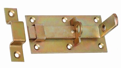 Loquet 130/60 Fermeture de Porte Verrou à Pousser Verrouillage Sécurité ...