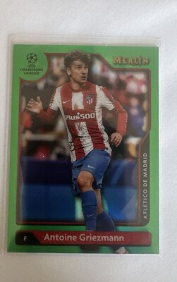 Antoine Griezmann 2021-22 Topps Merlin Green Refractor /99 | eBay