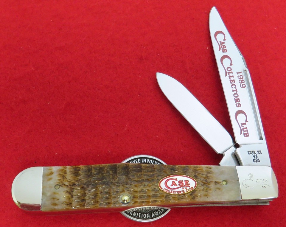 Case XX Red River Jack Knife 1989 CCC SFO Rogers Bone Mint With Box ...