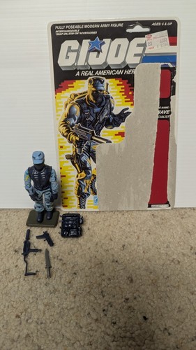Vintage GI Joe Shockwave 1988 Version 1 Action Figure Complete With ...