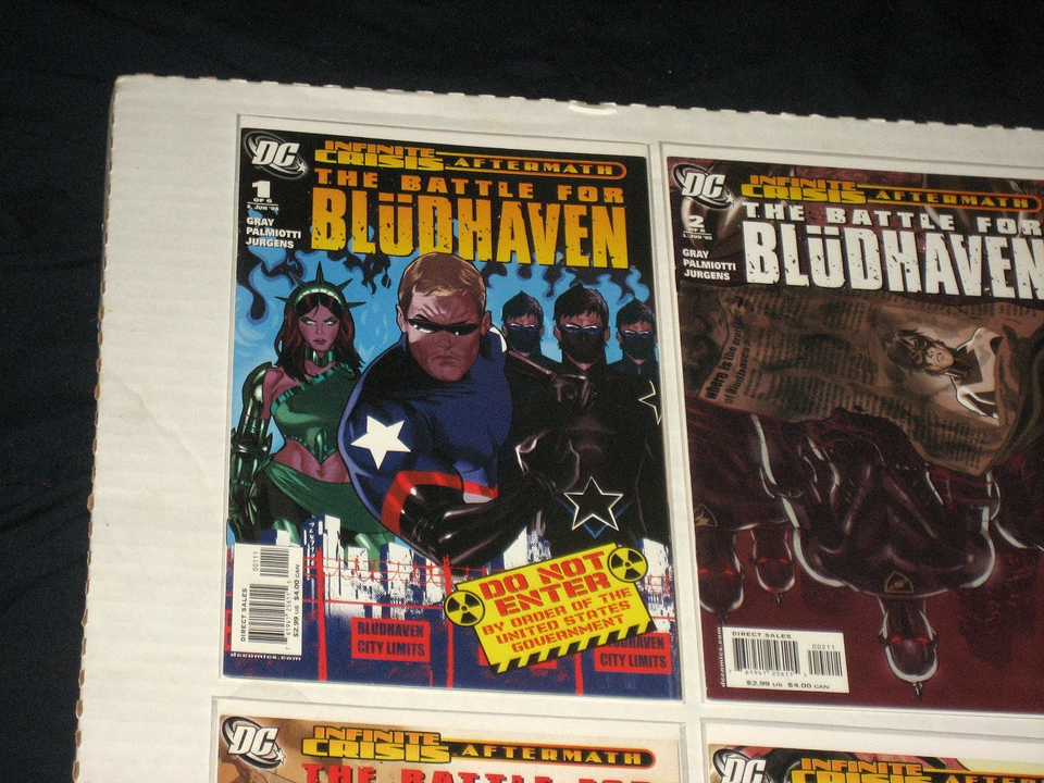 CRISIS AFTERMATH:BATTLE FOR BLUDHAVEN: 1-6(2006)COMPLETE/DC.nice SEE ...