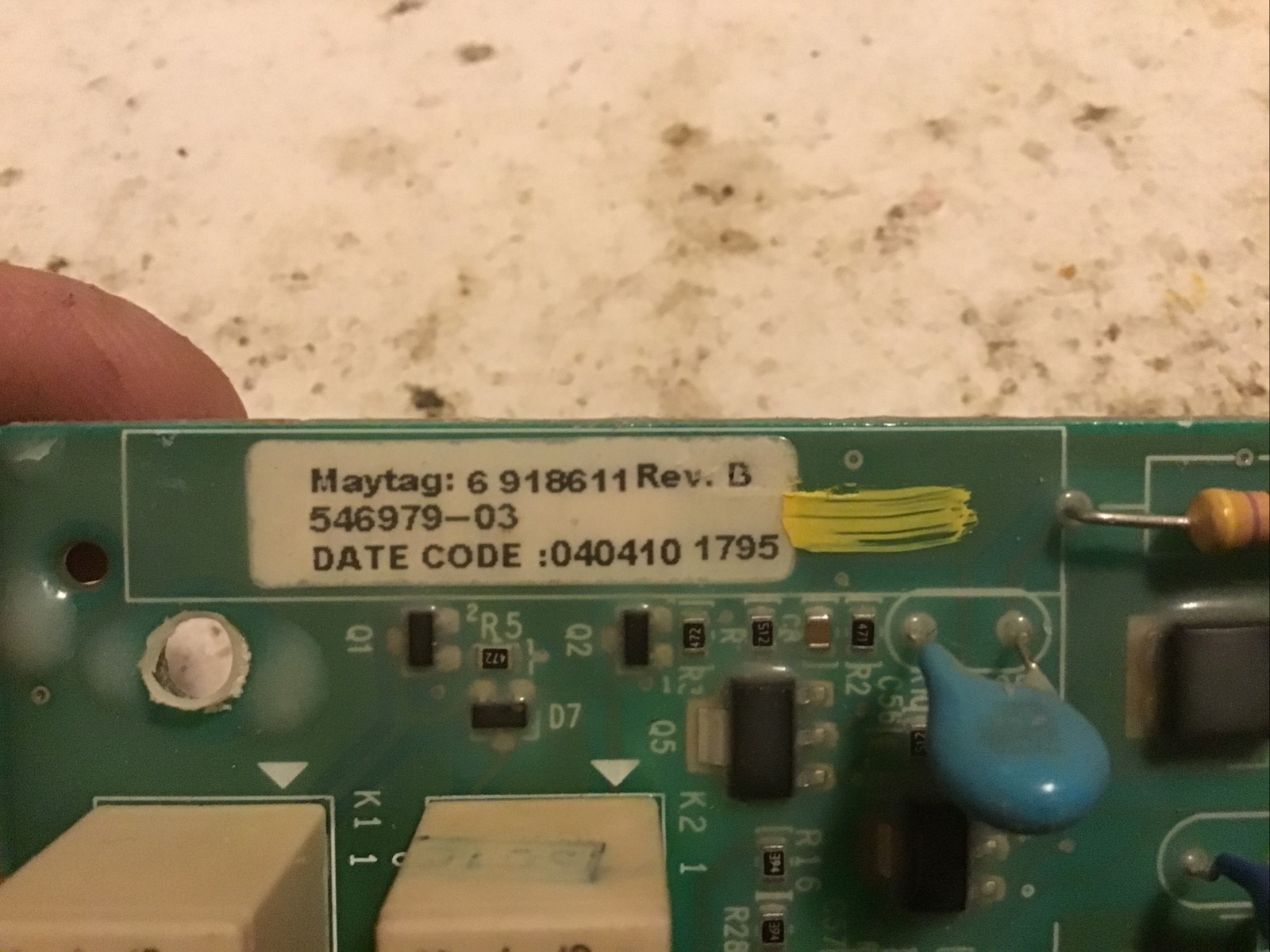 Maytag Dishwasher Control Board 6 918611 Rev B 546979-03. #104 | eBay