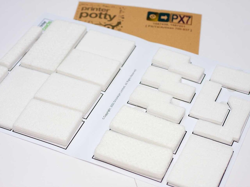 Waste ink PADS for Epson PX700W, PX710W, PX720WD, PX730WD (inc reset ...