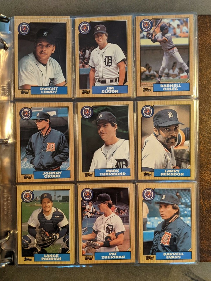 1987 Topps Baseball Cards Complete Set | eBay