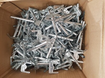 GALVANISED METAL INSULATION FIXING 90mm ANCHOR COB PLUG, GLASS WOOL ...