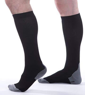 Allegro 20-30 mmHg Athletic Recovery Compression 389 Performance Sock ...