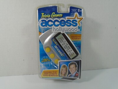 IRWIN TOY--ELECTRONIC ACCESS HOLLYWOOD HANDHELD TRIVIA GAME (NEW) | eBay