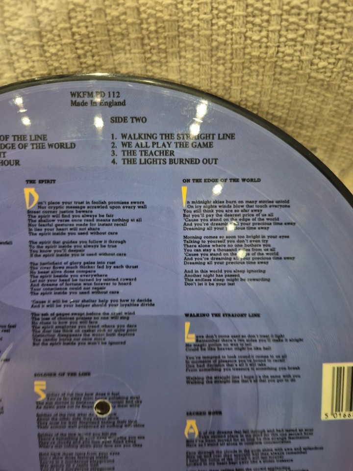 Magnum-Chase The Dragon Picture Disc 1982 RARE! WKFMPD112 Rock Prog Lp ...