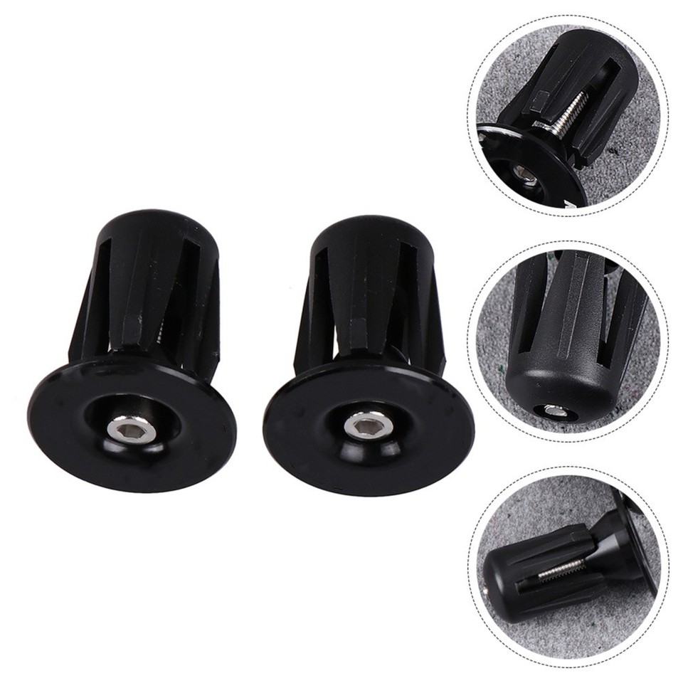 Bike Handlebar End Caps Handle Bar Plugs Handlebar Block Caps for ...