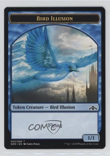 Bird Illusion Magic: Guilds of Ravnica GRN Tokens #T003 | eBay