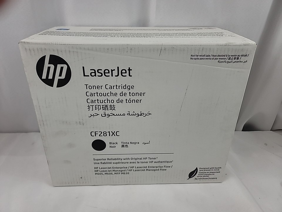 HP 81X CF281X CF281XC LaserJet High Yield M605/M606/MFP M630 QTY Sealed ...