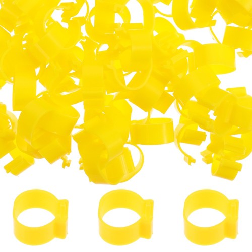 100 Pcs Goose Leg Ring Chicken Marking Chickens Legs Poultry Rings | eBay