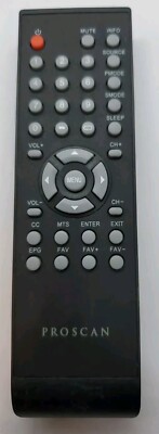 Original Proscan 1 PRO Remote Control PLCD3271AC PLCD3717A PLCD5092AB ...