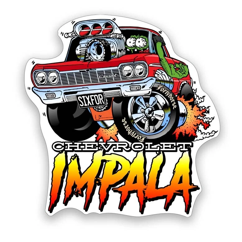 Impala Decals Stickers