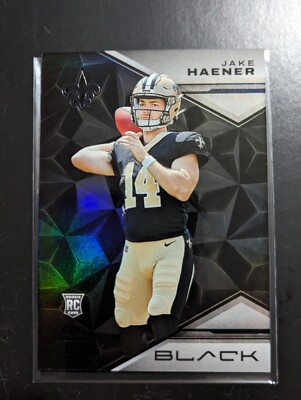 Jake Haener Rookie Black 🔥 #158 New Orleans Saints 2023 Panini Black ...