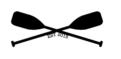 Custom Crossed Oars Family Metal Sign CNC Art 45" x 18" YOU CUSTOMIZE ...