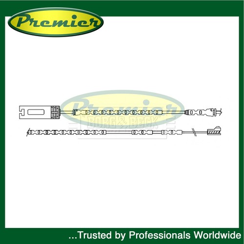 Premier Front Brake Pad Wear Sensor Fits BMW X1 2010-2015 2.0 D 3.0 ...