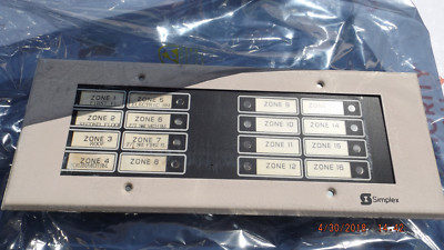 **Used** Simplex 4602-9101 Serial Annunciator Status Command Unit 16 ...