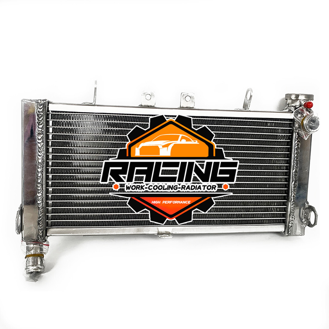 Polished Radiator For 1991-1994 Honda CBR600F2 CBR600 F2 CBR 600F2 1992 ...