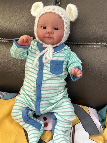 19in Reborn Baby Doll Kit Parts Unpainted Unfinished Fresh Color Dolls ...