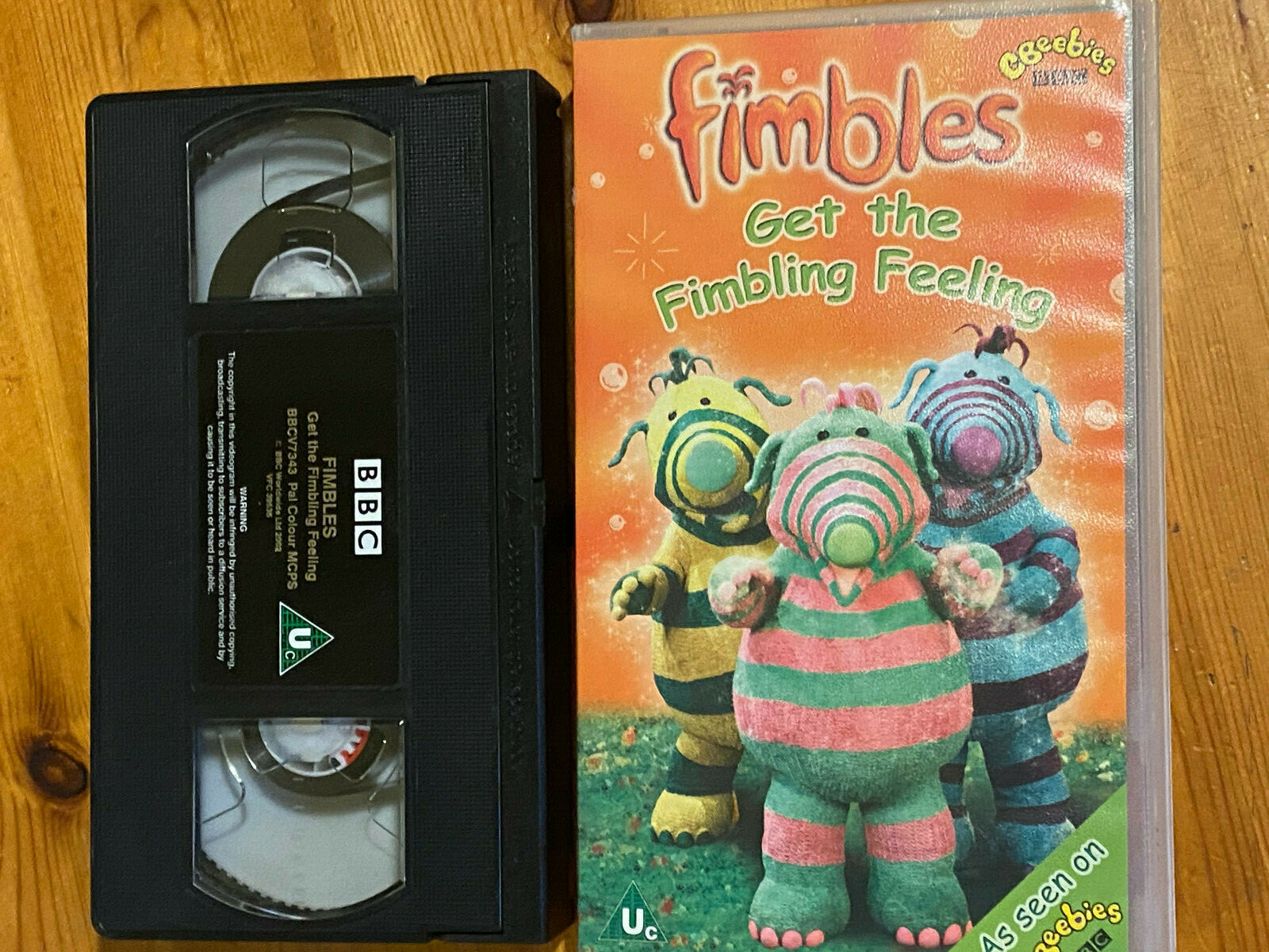 FIMBLES GET THE FIMBLING FEELING CBEEBIES BBC VHS Video Pre owned | eBay UK