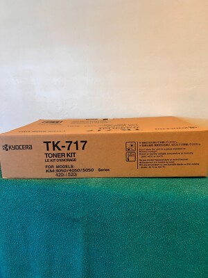 Kyocera Toner Kit TK-717. For models: KM-3050/4050/5050. Series: 420i ...