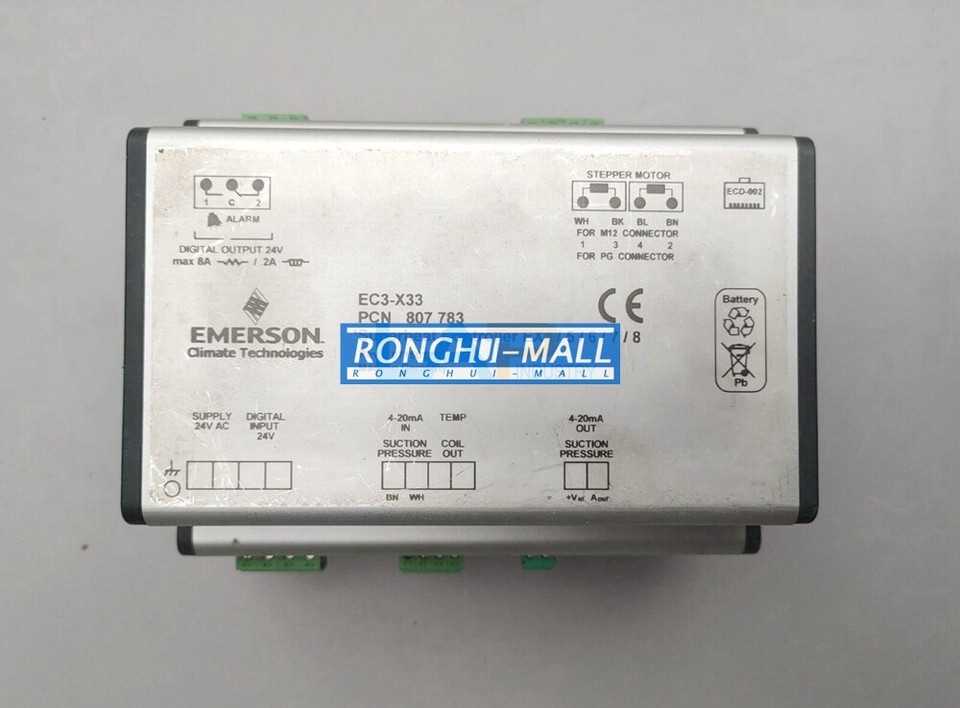 1PCS Used For EMERSON EC3-X33 EC3X33 24V Electronic Expansion Valve ...