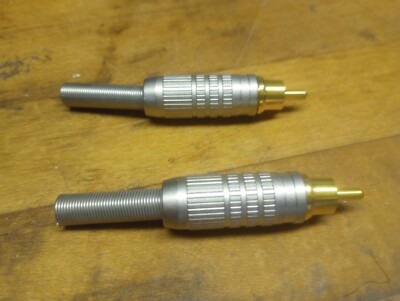 (pair) Canare RCA Plugs Pin Connector F-09 F9 F-10 F10 Plug NEW & 6 RCA ...