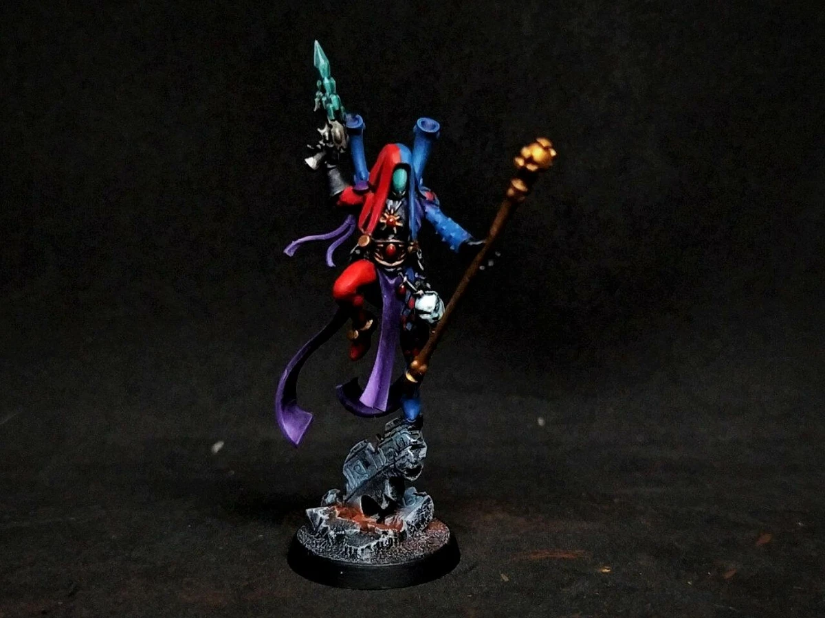 Shadowseer Of Harlequins Painted Figure Warhammer 40k, 55% OFF