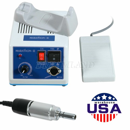 Dental Lab Marathon Electric Micromotor Polisher 35K RPM / E-type Motor ...