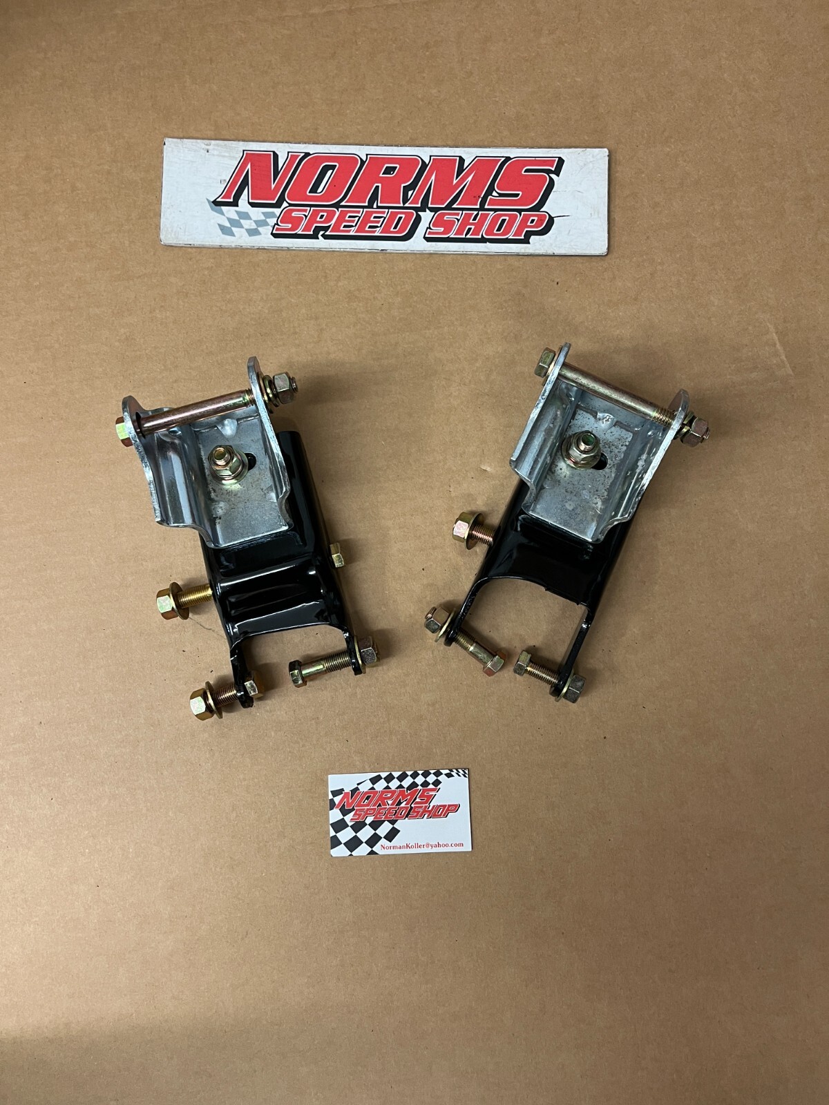 Mopar 383 440 Engine Motor Mounts B E Body Big Block Cuda Charger GTX ...