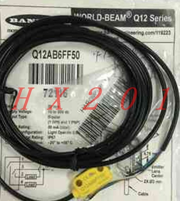 1pc Banner Photoelectric Sensor Switch Q12AB6FF50 for sale online | eBay