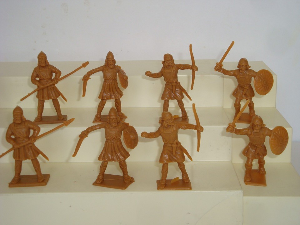 Cherilea / 1/32 / Ancient Roman Era / Dark Age Britons / 12 in 5 Poses ...