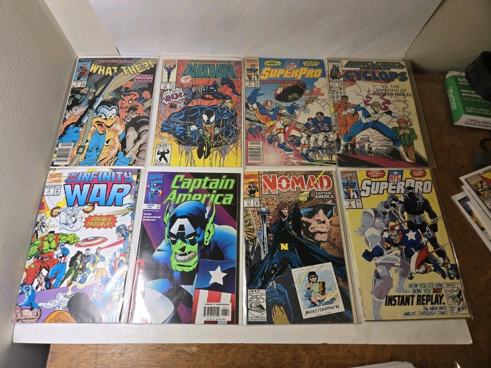 Giant 40 Comic Book Lot-Marvel Only ALL VF to NM Bagged Boarded see ...