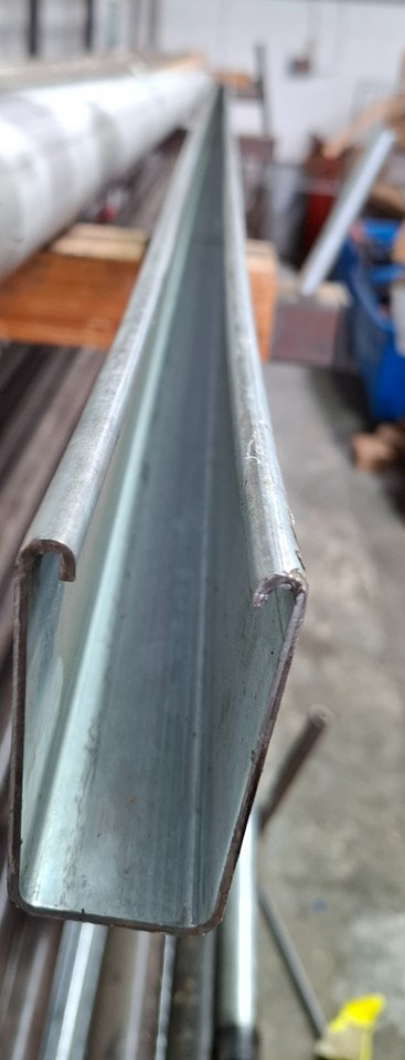 Unistrut channel Zinc Plated 62mm x 41mm plain x 1 metre length | eBay