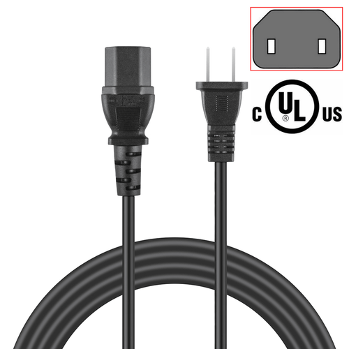 UL 2-Prong Power Cord for Proficient audio S10 S8 subwoofers Cable Lead ...