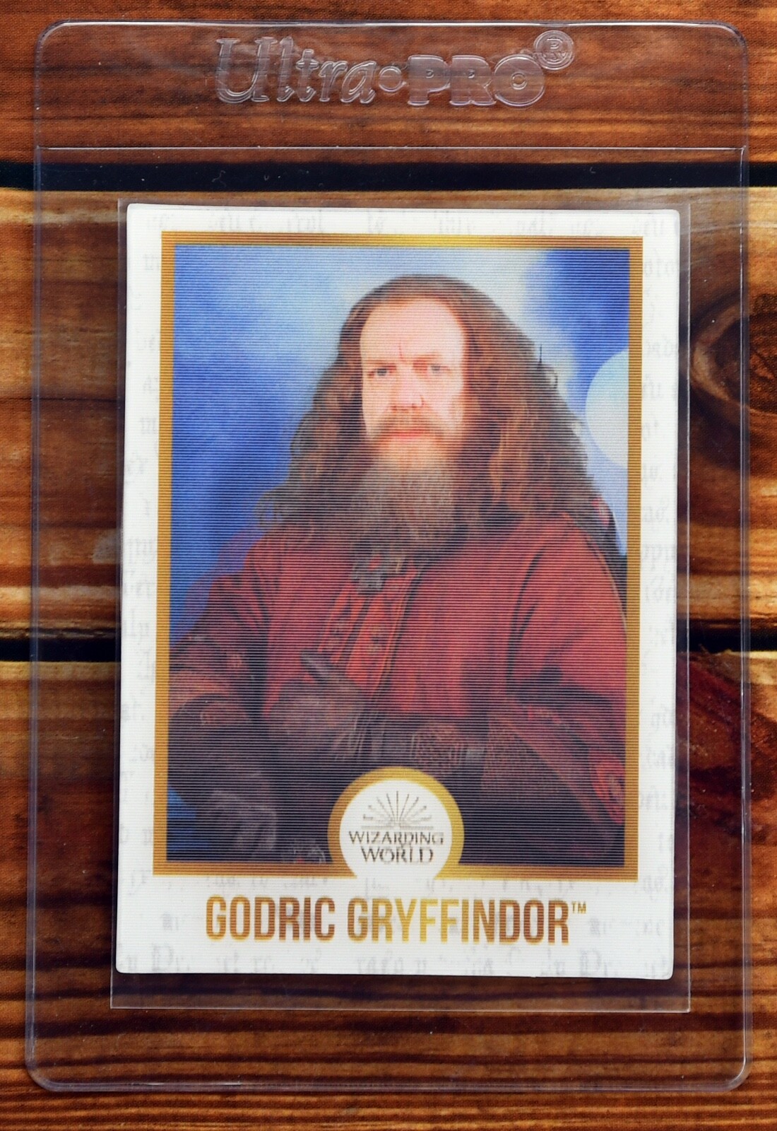 Godric Gryffindor Chocolate Frog Card