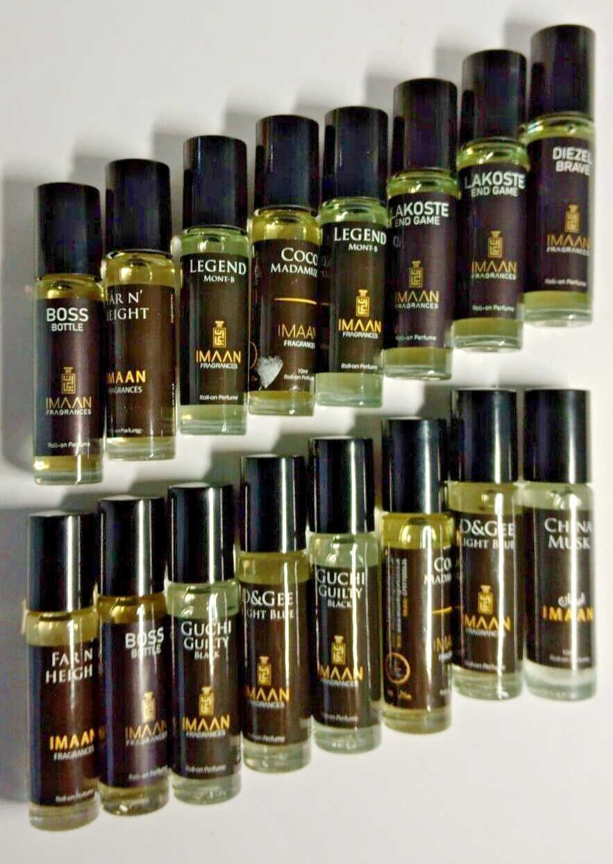 IMAAN 10ml Oil Perfume Roll On Traditional Fragrance Attar Alcohol Free ...