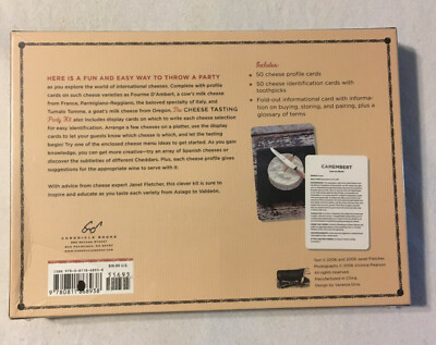 The Cheese Tasting Party Kit by Janet Fletcher (Chronicle Books, 2009 ...