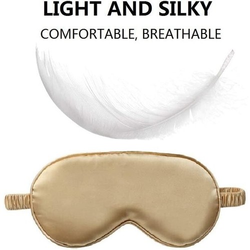 Pure Silk Sleep Eye Mask, GOLD | eBay