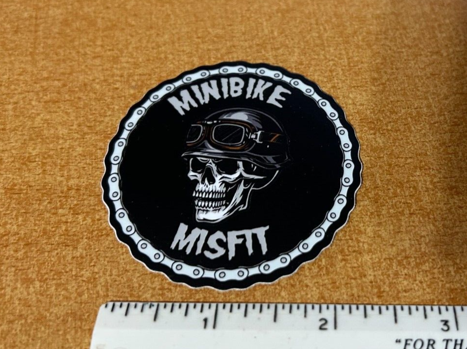 Mini Bike decal sticker Cat Rupp Taco Mini Chopper minibike | eBay