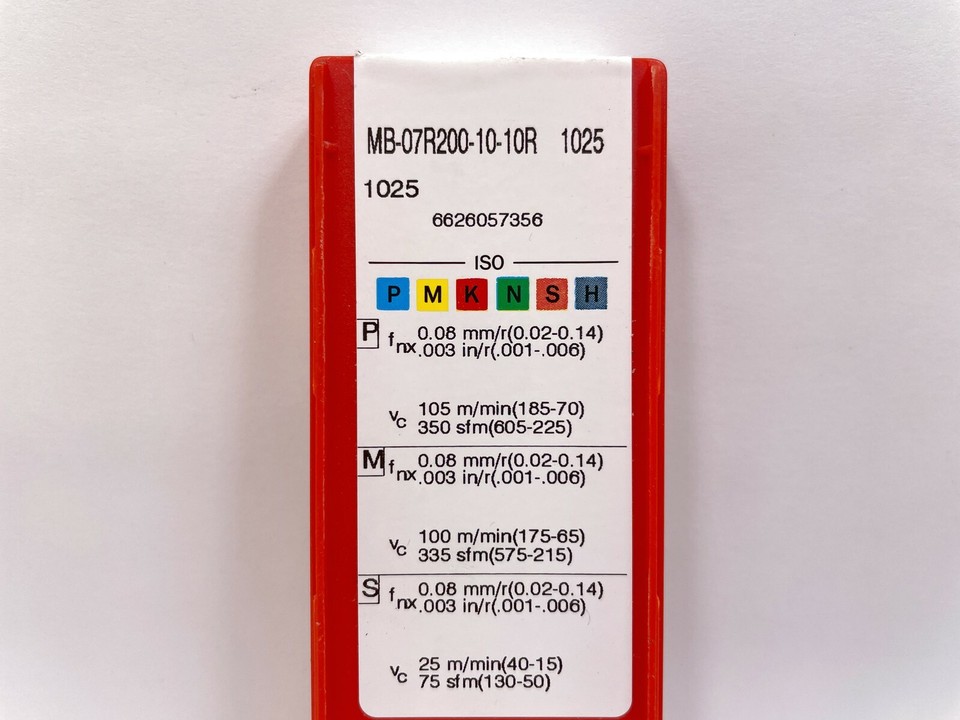 SANDVIK MB-07R200-10-10R New Carbide Inserts Grade 1025 5pcs | eBay